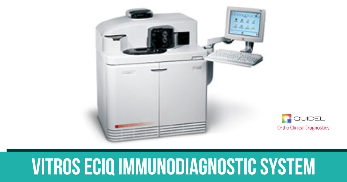 Vitros ECiQ Immunodiagnostic System - The Mislabeled Specimen Analyzer ...